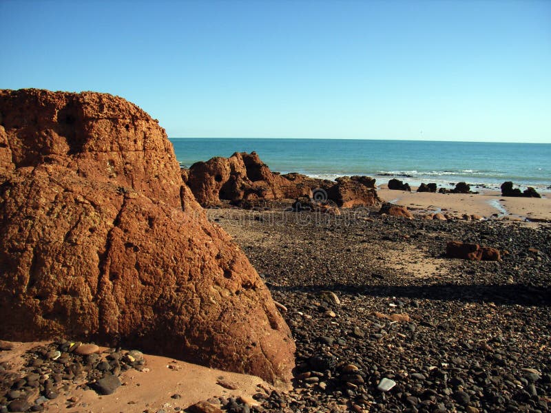 Reddell Beach - Broome stock image. Image of reddell, tropical - 4521211