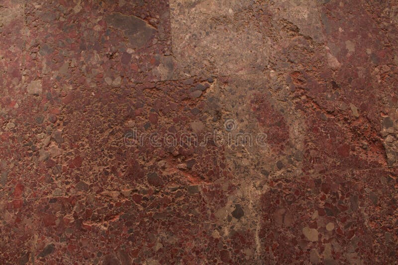 Reddish Ancient, Historic Surface Inside a Building. Stock Photo ...