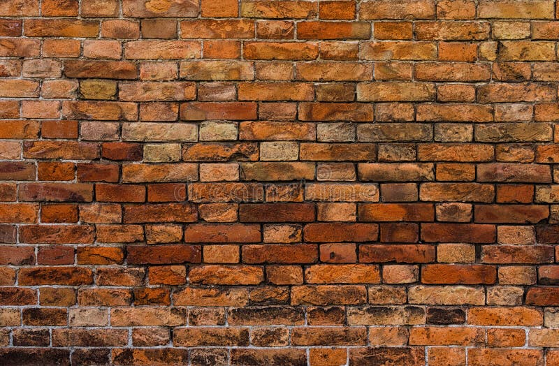 Reddish brick wall closeup stock photo. Image of block - 83279776
