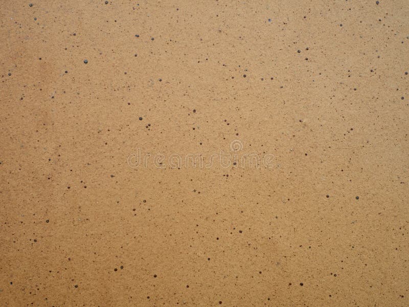 Reddish Brown Fired Clay Wall Background Stock Image - Image of design ...
