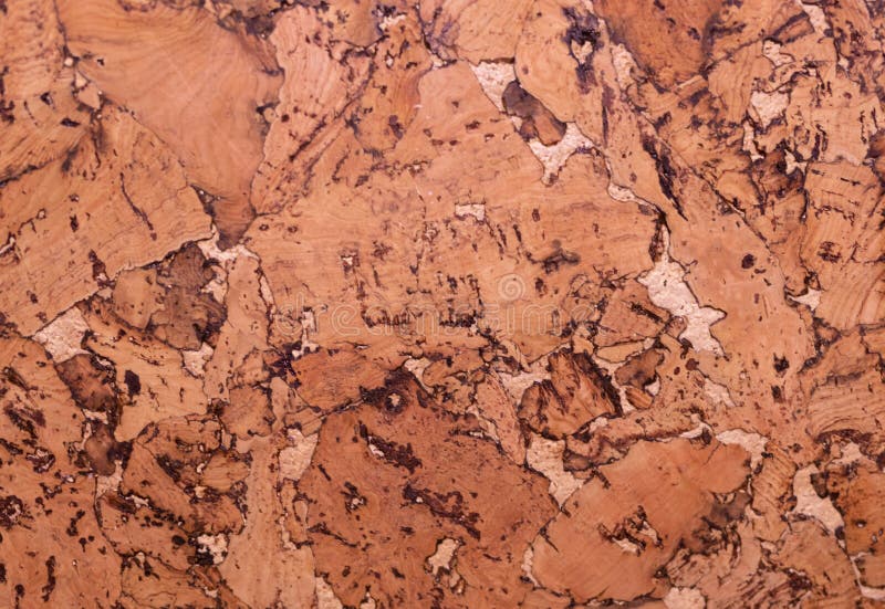 Reddish Cork Board. Textured Background with Shapes Stock Image - Image ...