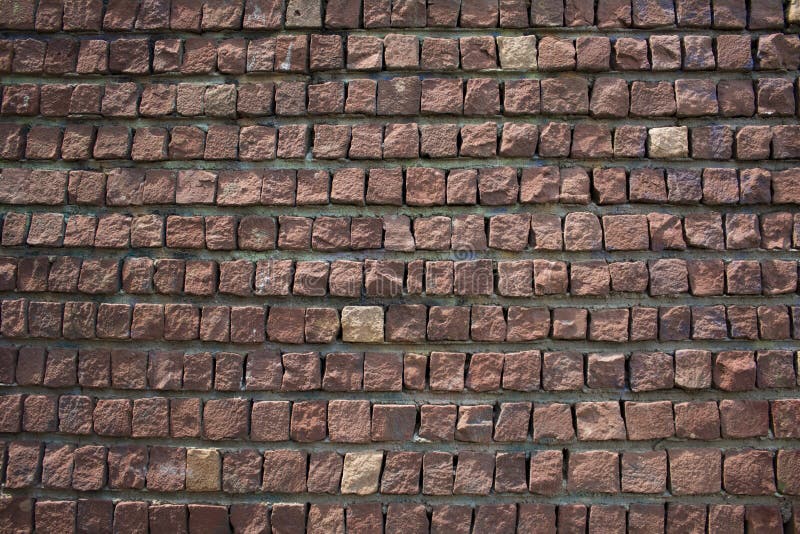 Reddish Floor Squared Blocks with Irregular Forms Texture. Stock Photo ...