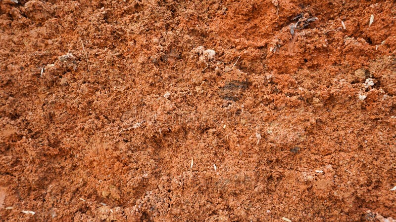 Reddish Orange Clay Which is Usually Used As a Raw Material for Crafts ...
