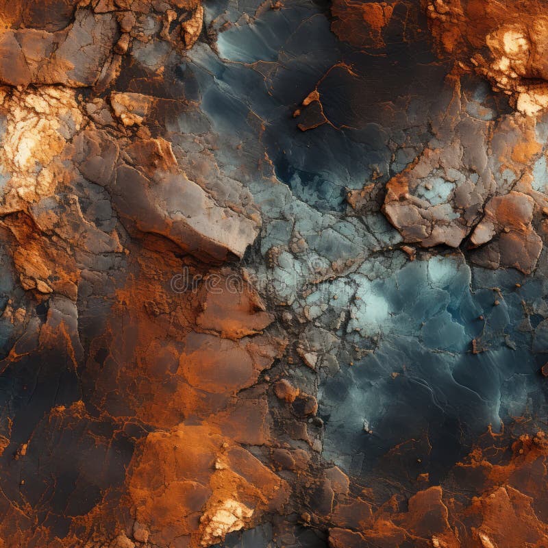 An Reddish Rocky Planet Surface Stock Illustration - Illustration of ...