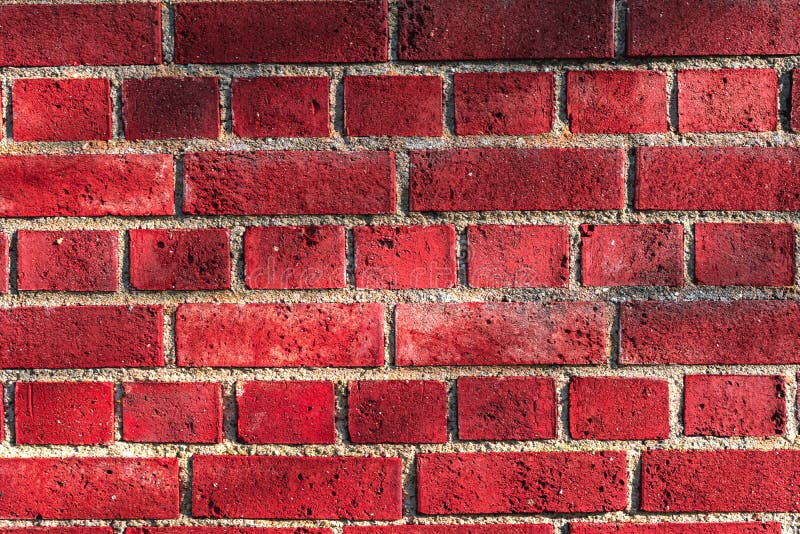 Reddish Stone Wall As a Background. Stock Image - Image of texture ...
