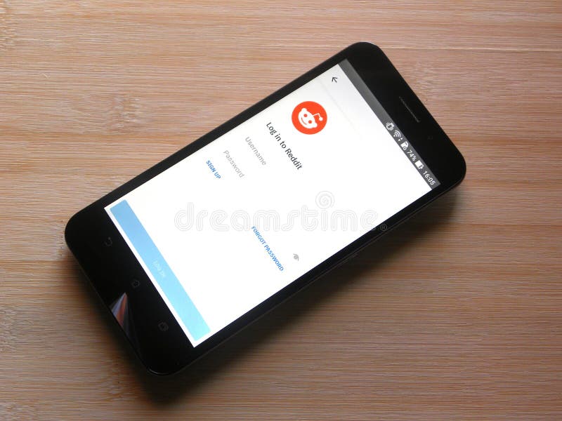 Reddit login page editorial image. Image of aggregation - 153315860
