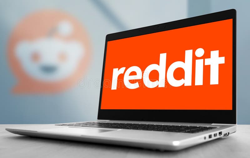 Reddit Social Media Platform Editorial Stock Image - Image of logo ...