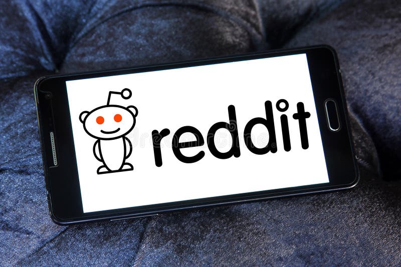 Reddit-Websitelogo redaktionelles bild. Bild von netz - 105548405