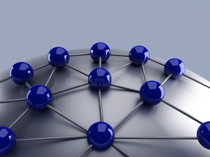 Rede ilustração stock. Ilustração de planta, organizar - 39408380