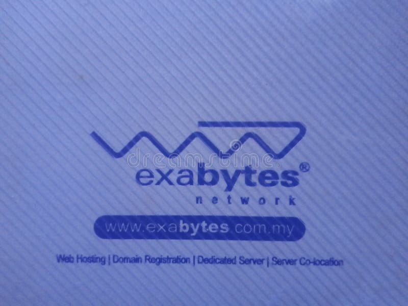 Rede de Exabytes foto de stock editorial. Imagem de contagem - 111315228