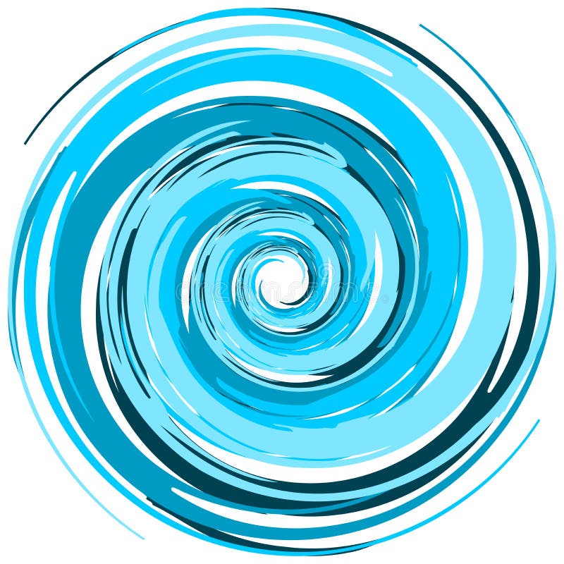 Redemoinho Artístico Das Cores Ilustração do Vetor - Ilustração de ...