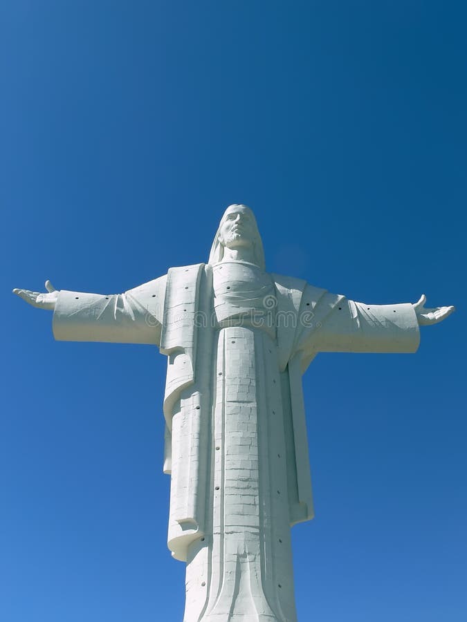 Estatua De Cristo De La Concordia Foto de archivo - Imagen de cristiano ...