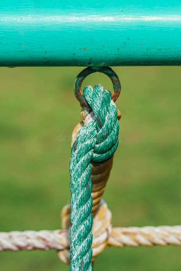 Redes De Escalada Da Corda, Foto de Stock - Imagem de redes, branco ...