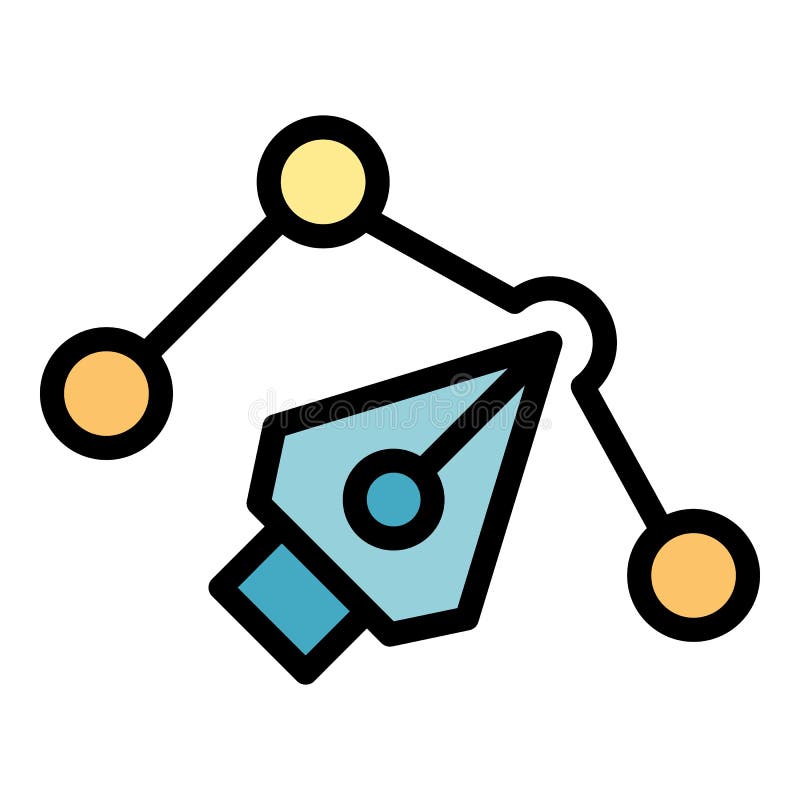 Redesign Graphic Icon Color Outline Vector Stock Illustration ...