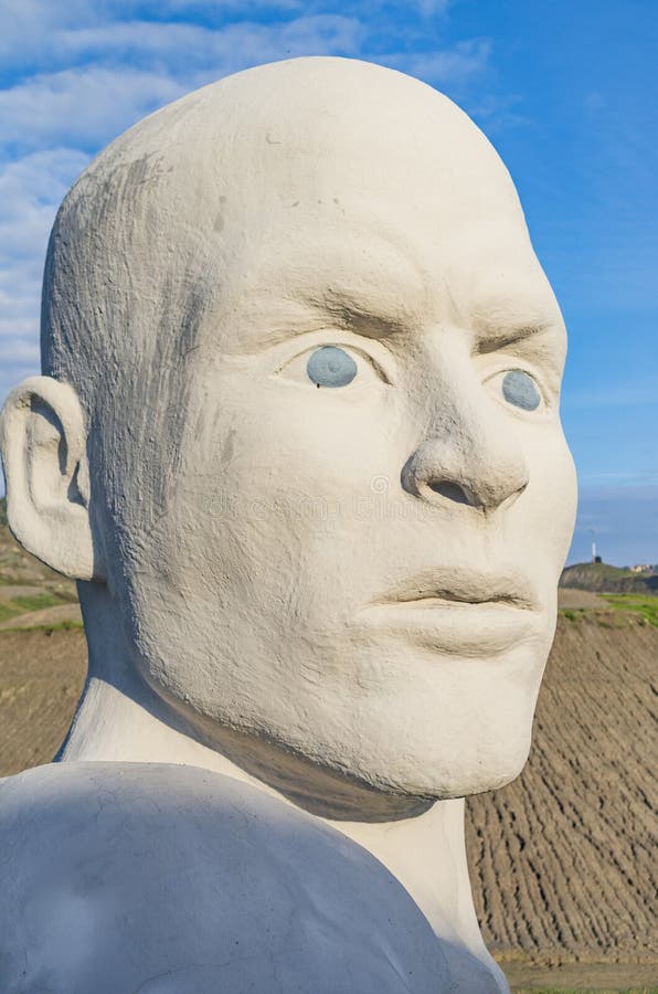 White Plaster Statue Depicting a Human Editorial Photography - Image of ...