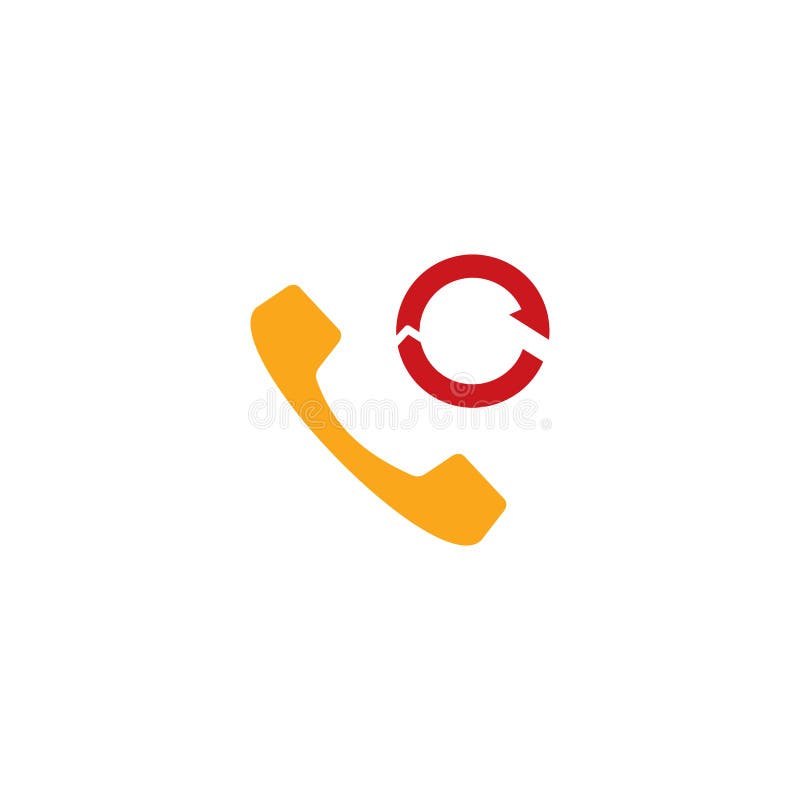 Redial Call Logo Icon Design Stock Vector - Illustration of abstract ...
