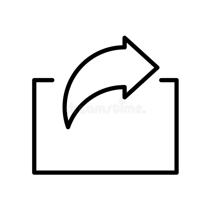 Redirect Icon Vector Change Direction Symbolfor Graphic Design, Logo ...