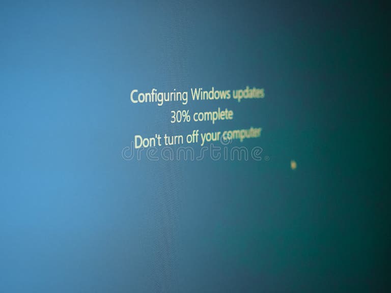 REDMONT - OCT 2019: Microsoft Windows Update Editorial Image - Image of ...