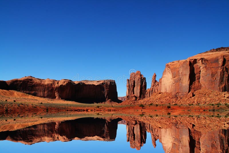 Redrock Reflections stock photo. Image of outdoor, canyonlands - 6226424