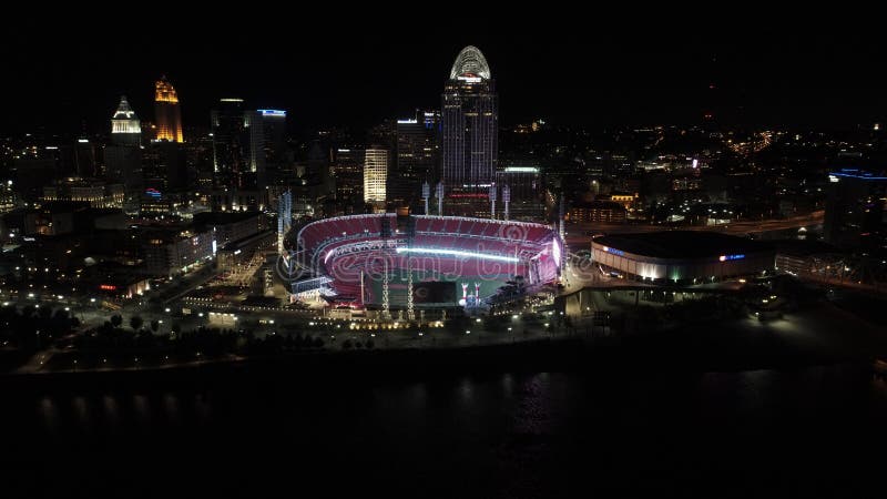 Cincinnati Reds Stadium editorial stock image. Image of cincinnati ...