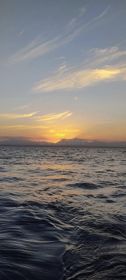 RedSea sunset boat trip stock image. Image of sunset - 275947005