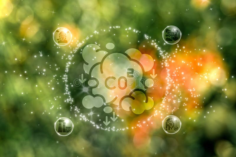 Reduce CO2 Emissions To Limit Climate Change and Global Warming. Co2 ...