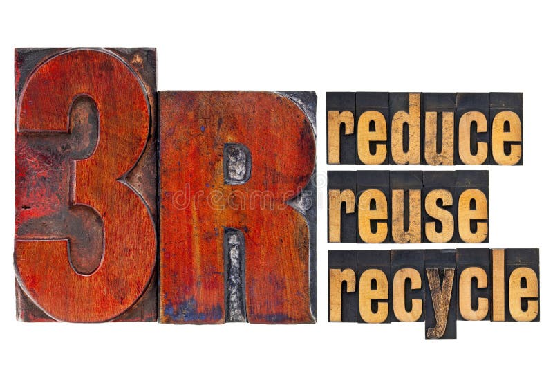 Reduce, Reuse, Recycle - 3R Concept Stock Photo - Image of reduce ...