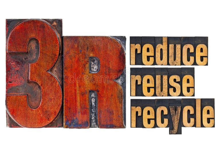 Reduce, Reuse, Recycle - 3R Concept Stock Photo - Image of reduce ...