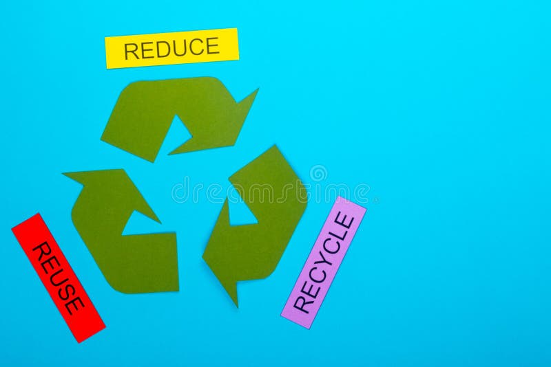 Reduce, Reuse & Recycle Stock Image - Image of reuse, ecology: 142968181