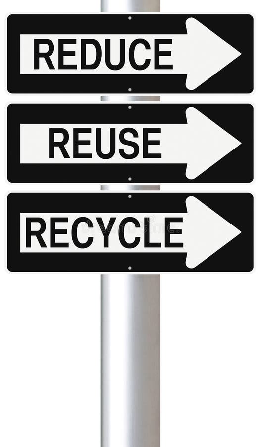 Reduce, Reuse, and Recycle stock photo. Image of green - 38632118