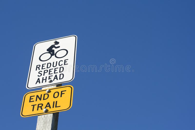 Reduce Speed Ahead Picture. Image: 4256794