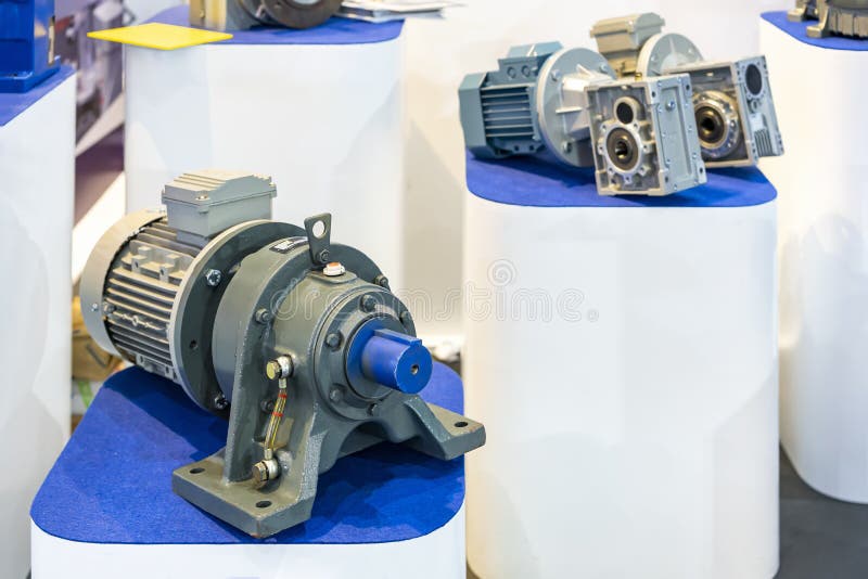 Reducer Gearbox Assemble with Electric Motor for Manufacturing Machine ...