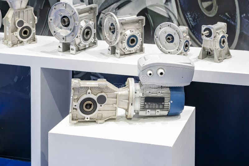 Reducer Gearbox Assembly with Electric Motor for Manufacturing Machine ...