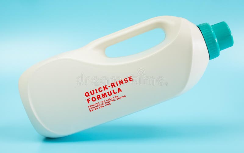 Quick-Rinse Formula Reduces the Need for Prolonged Rinsing Stock Photo ...