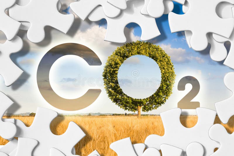 Reduction of the Amount of CO2 Emissions - Concept with CO2 Icon Text ...