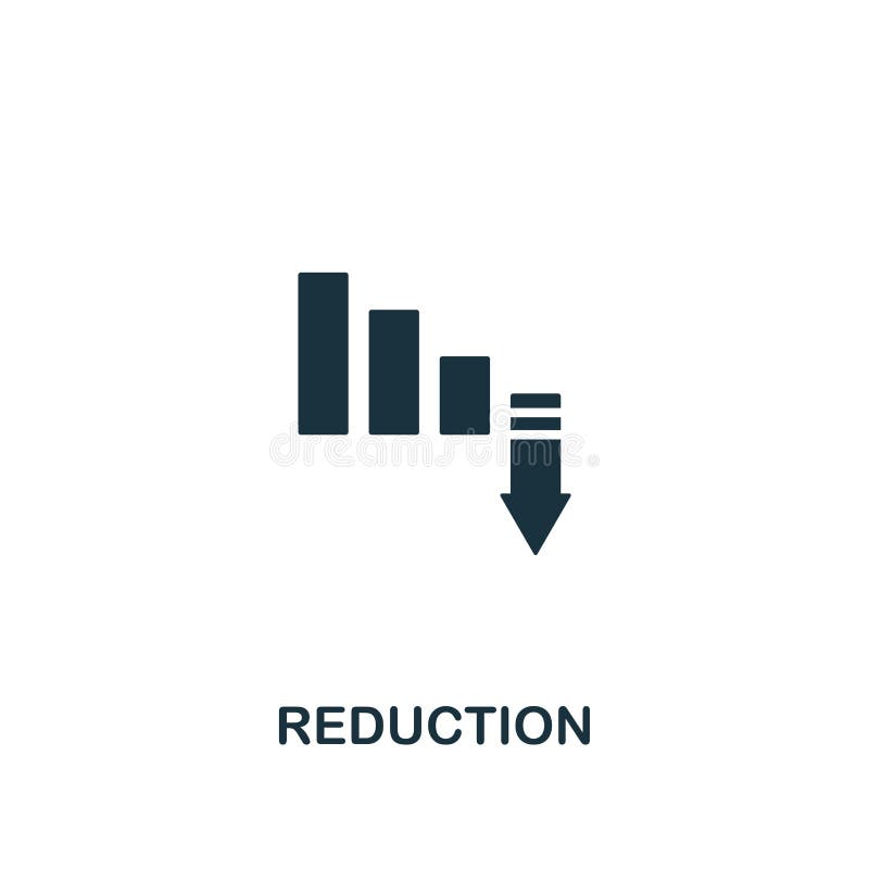 Reduction Icon. Premium Style Design, Pixel Perfect Reduction Icon for ...