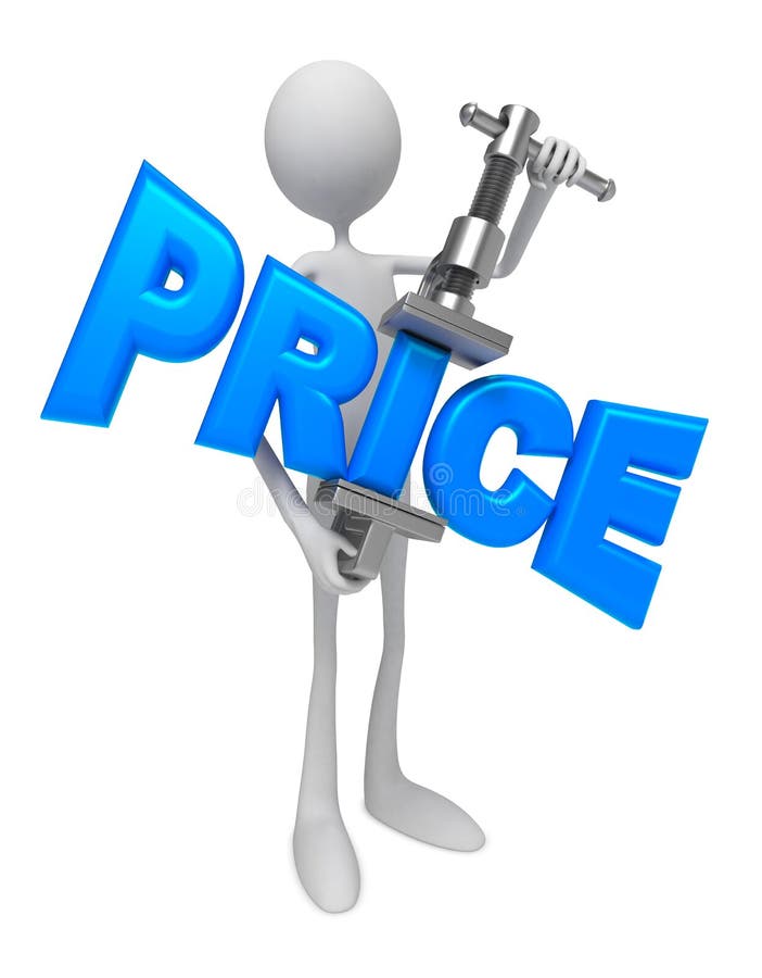 Price down concept stock illustration. Illustration of crack - 37965061