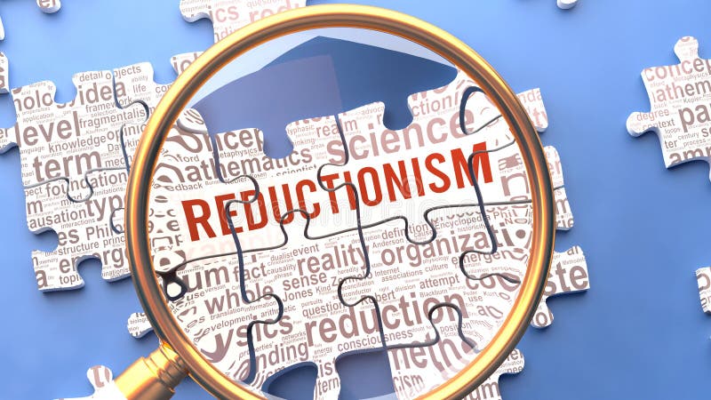 Reductionism and Related Ideas on a Puzzle Pieces. a Metaphor Showing ...
