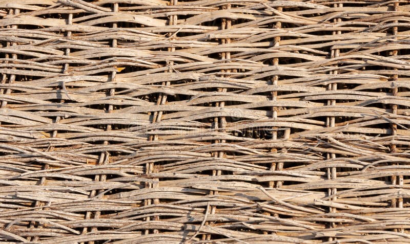 Reed Braid on the Shore of the Red Sea, Photo Zone for Tourists Stock ...