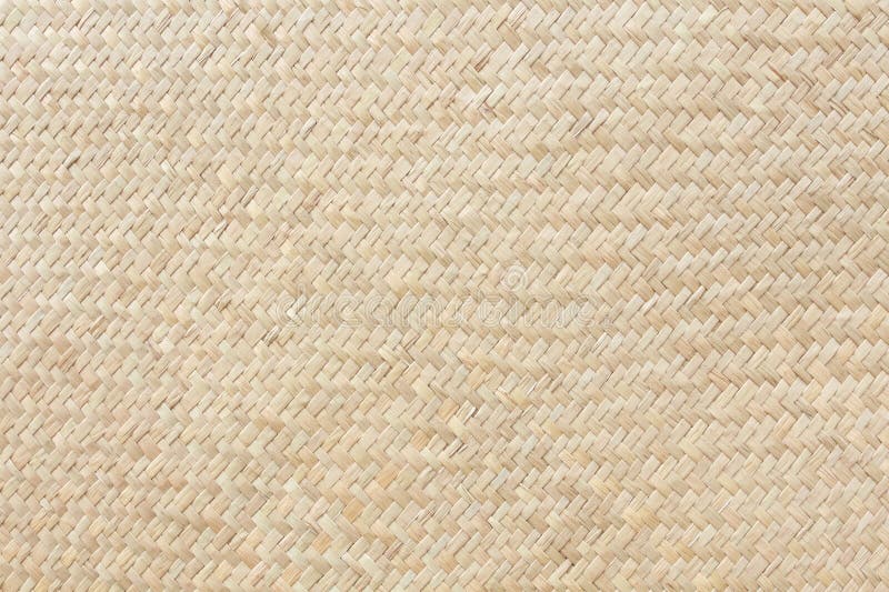 Reed Weaving Mat Texture Background with Vintage Style Stock Image ...