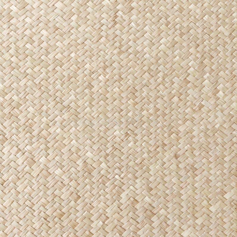 Reed Weaving Mat Texture Background with Vintage Style Stock Image ...