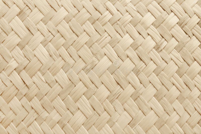 Reed Weaving Mat Texture Background with Vintage Style Stock Image ...
