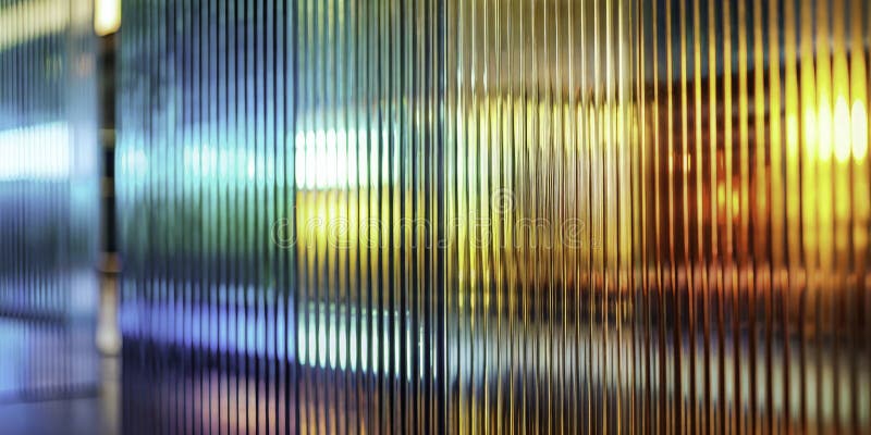 Reeded Glass Distortion Mockup a Versatile Design Resource for Interior ...