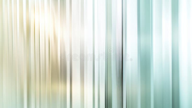 Reeded Glass with Soft Gradient Glow: an Abstract Pic Stock Photo ...