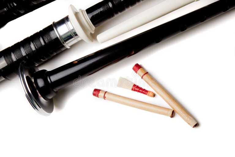 Reeds and bagpipes stock image. Image of national, chanter - 13393221