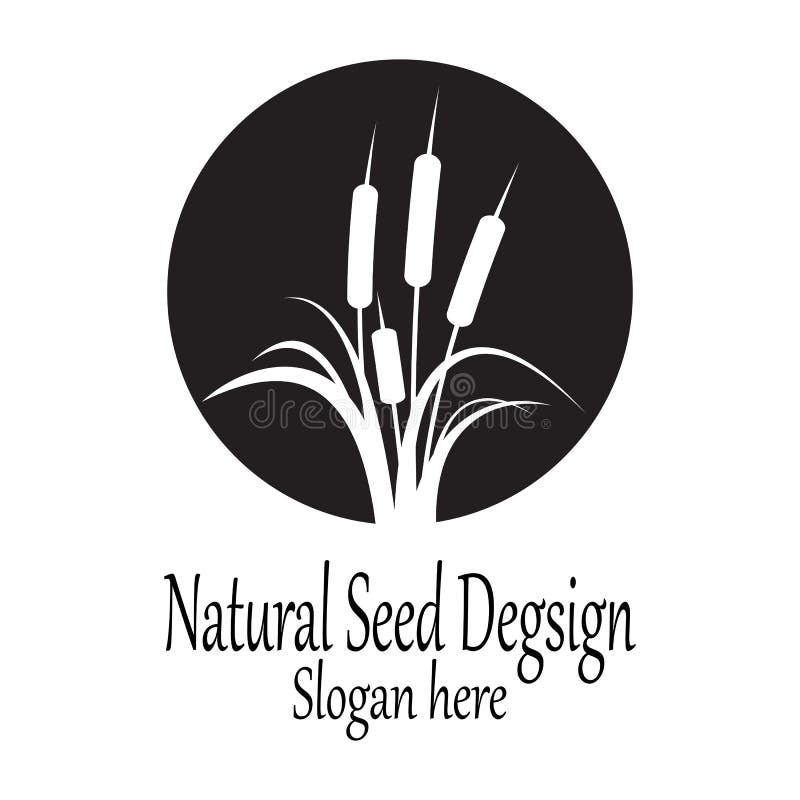 Reeds Icon Vector Design Template and Symbol Stock Vector ...