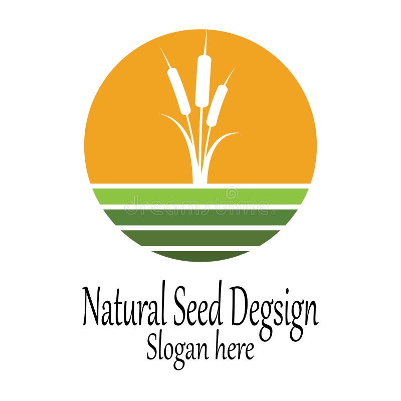 Reeds Icon Vector Design Template and Symbol Stock Vector ...