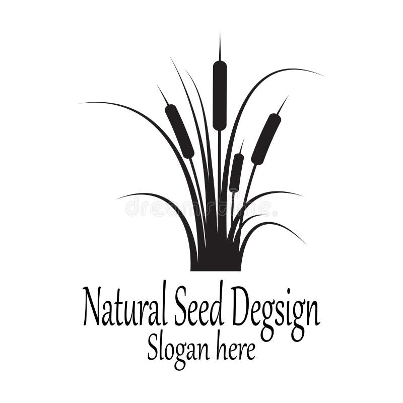 Reeds Icon Vector Design Template and Symbol Stock Vector ...