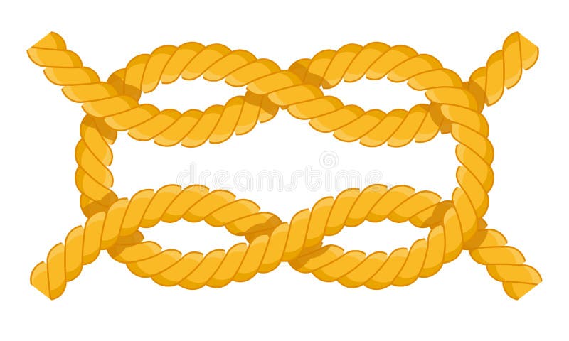 Reef Knot Vector Icon Flat Isolated Stock Vector - Illustration of ...