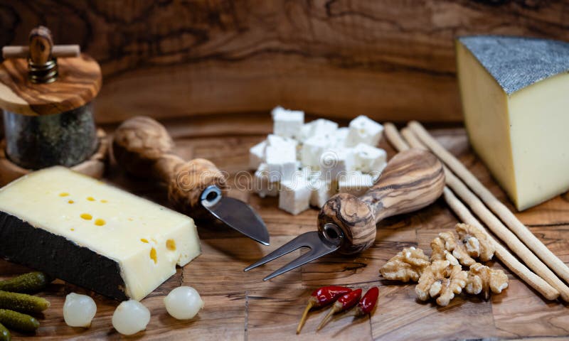 Reek cheese board stock image. Image of goat, misto - 315232081